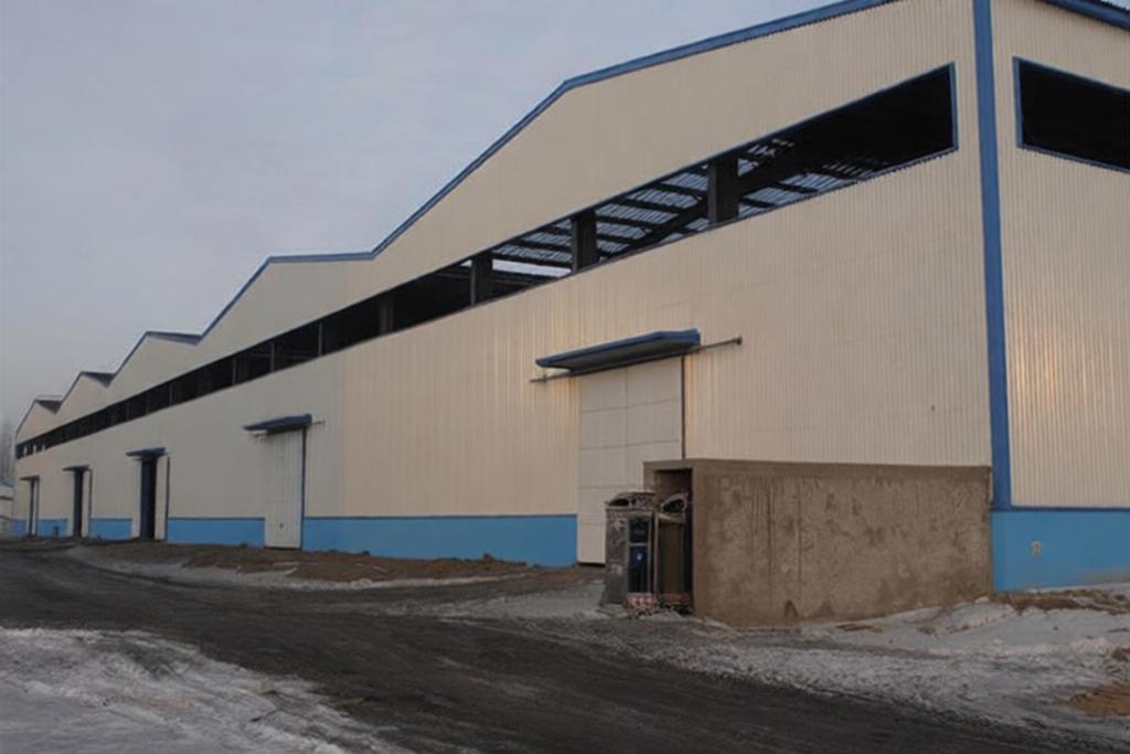 Prefabricated Metal Steel Structure Fabrication Large Span Multi Roof