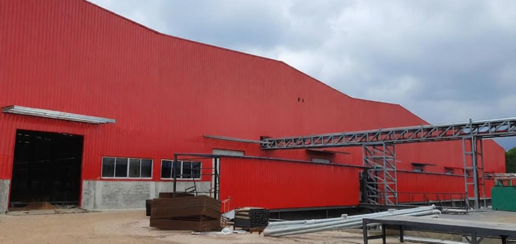 Prefab Steel Beam Column Warehouse Steel Structure Exhibition Hall