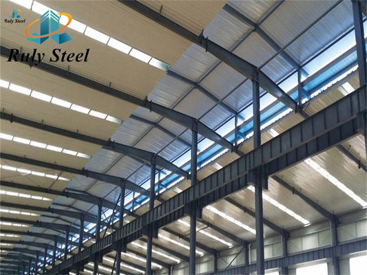 High Strength Steel Frame Structure Warehouse Prefab Metal Building