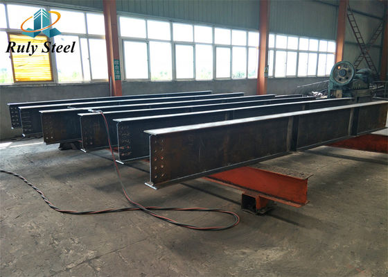 Steel Structure Steel Column Steel Beam Fabrication Easy Transportation ...